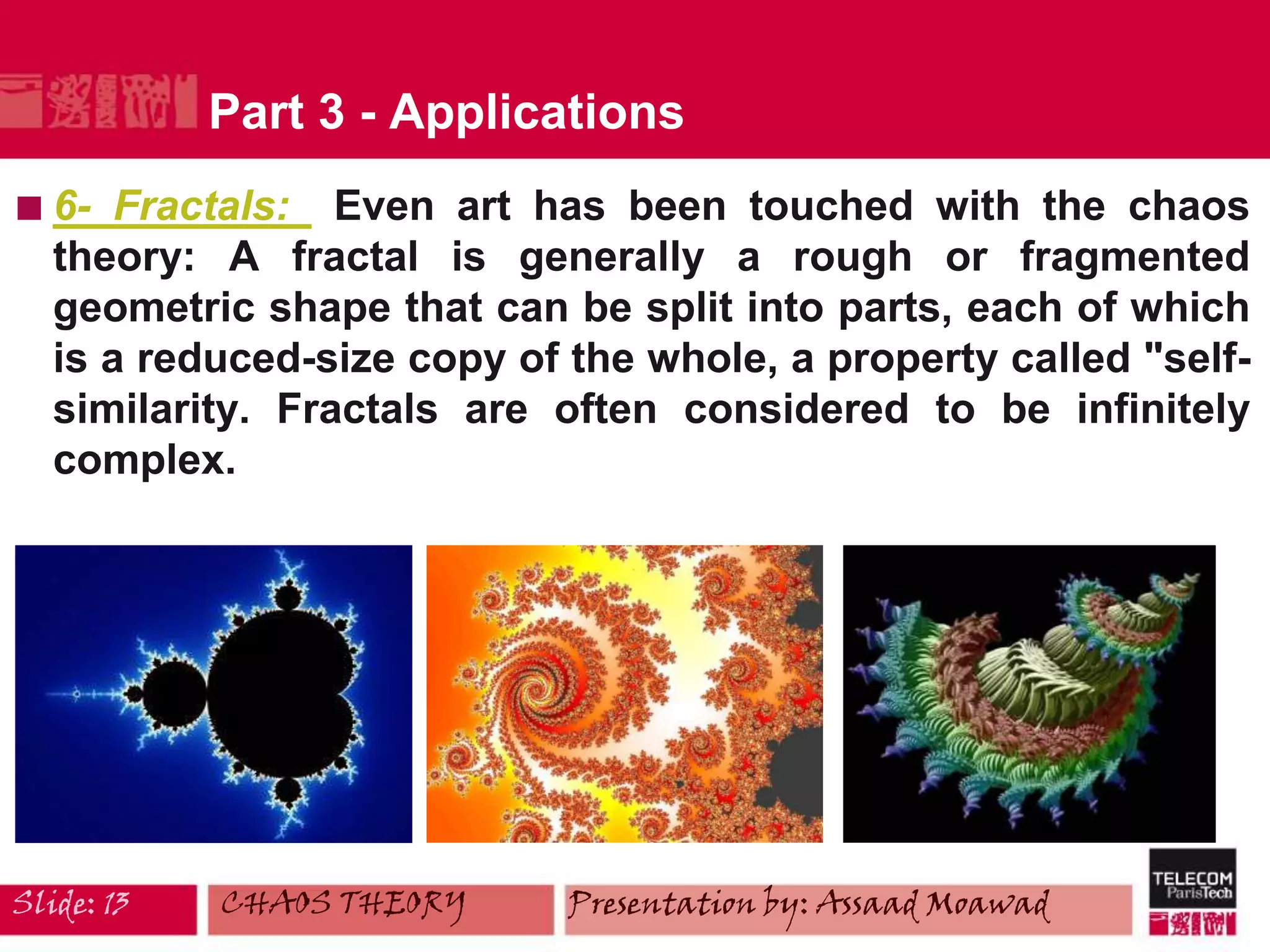 Chaos theory the butterfly effect | PPTX