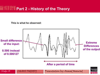Chaos theory the butterfly effect | PPTX