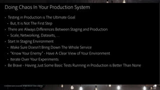 Chaos Engineering - Limiting Damage During Chaos Experiments | PPT | Free Download