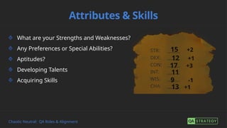 Chaotic Neutral - QA Roles and Alignment.pptx