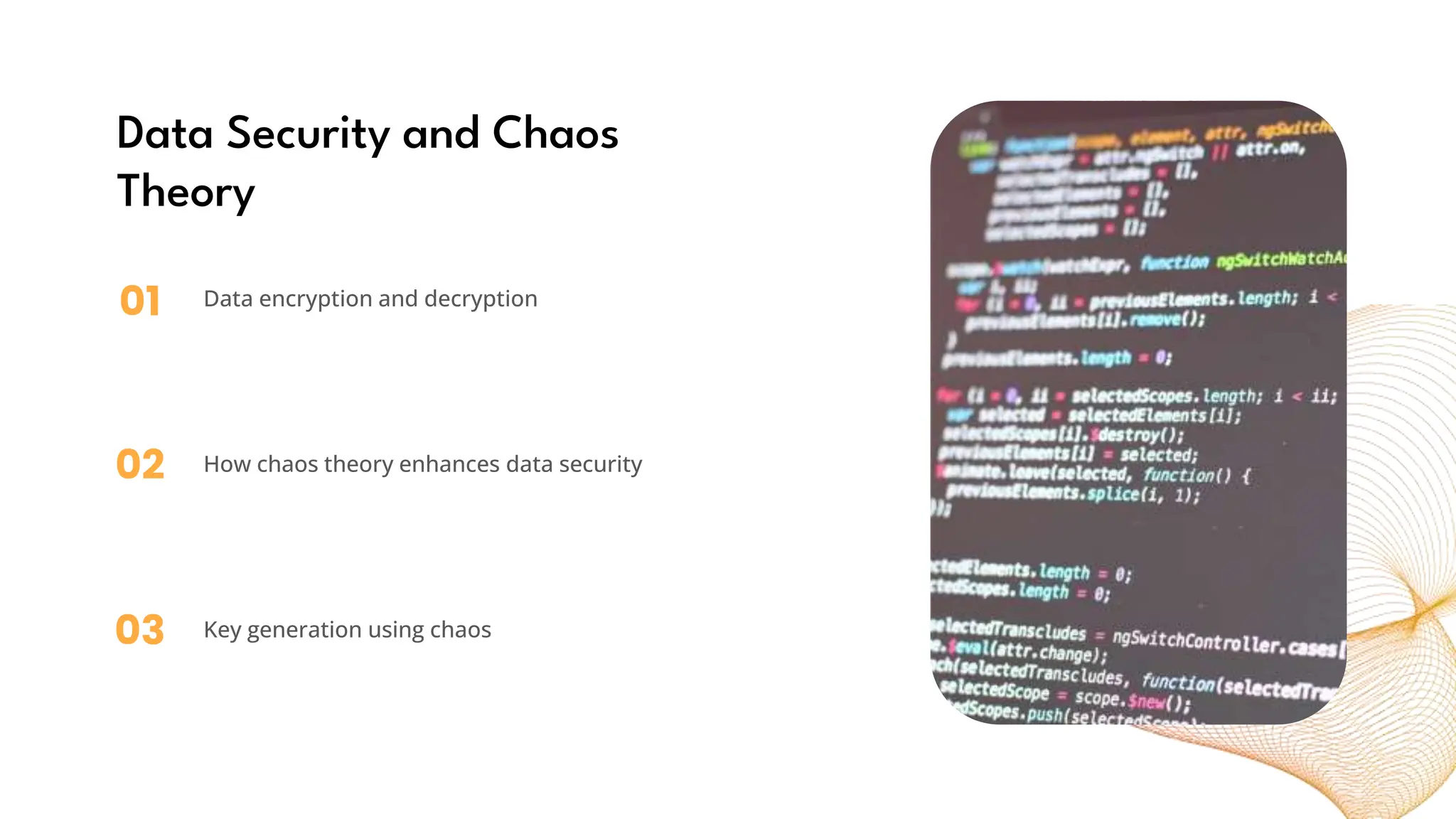 Chaotic Systems And Their Applications In Data Securitypptx