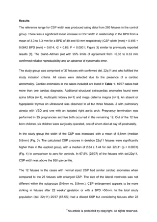 Chaoui 2016 csp 22q11 giãn khoang vách trong suốt | PDF