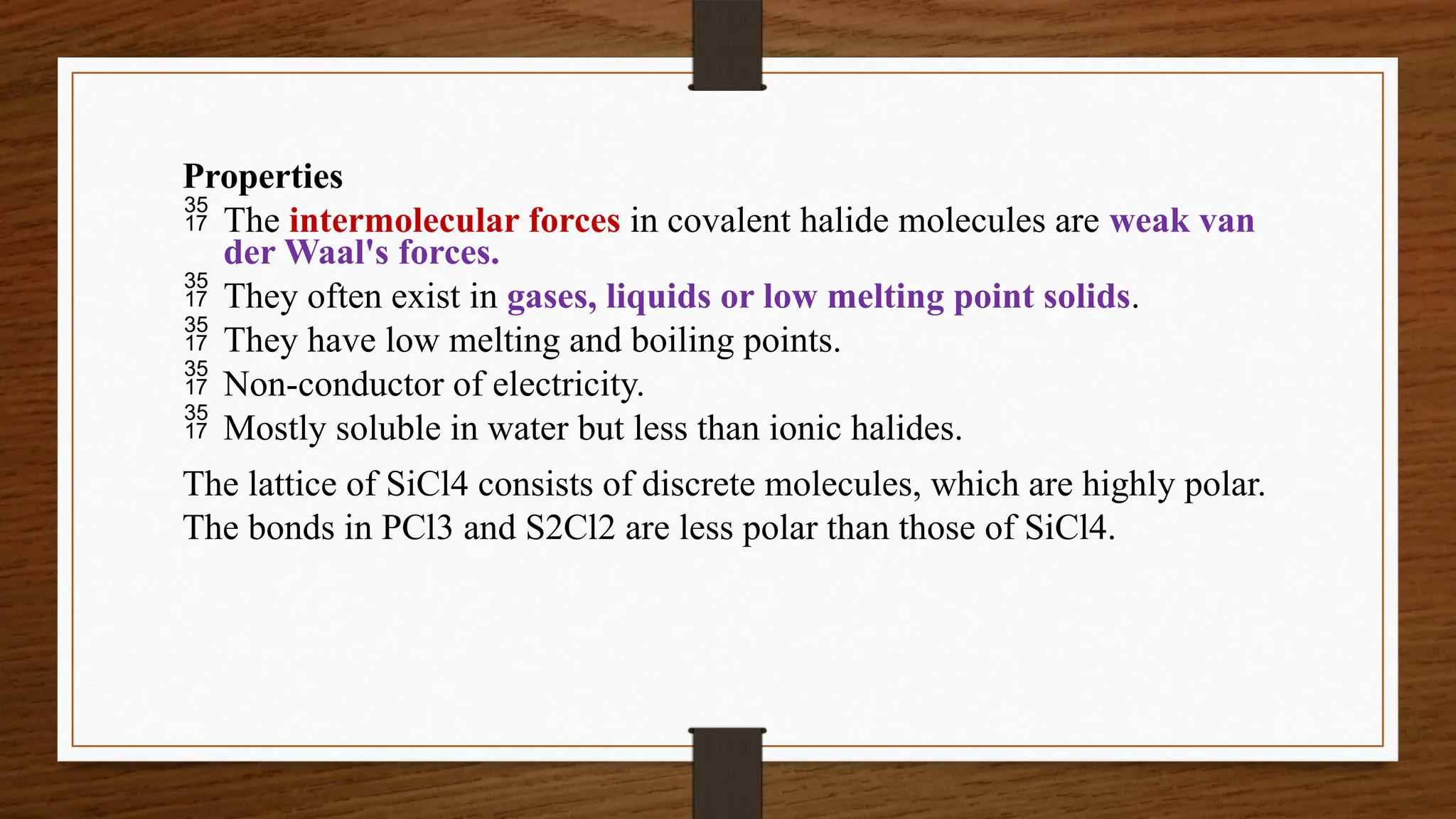 Halides and its types and their details | PPTX | Chemistry | Science