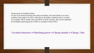 Halides and its types and their details | PPTX