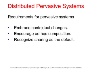 Distributed systems working and architecture | PPT