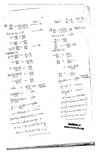Chap 09-solutions-ex-9-3-method | PDF