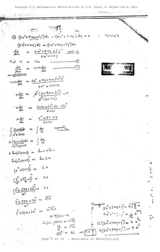Chap 09-solutions-ex-9-3-method | PDF