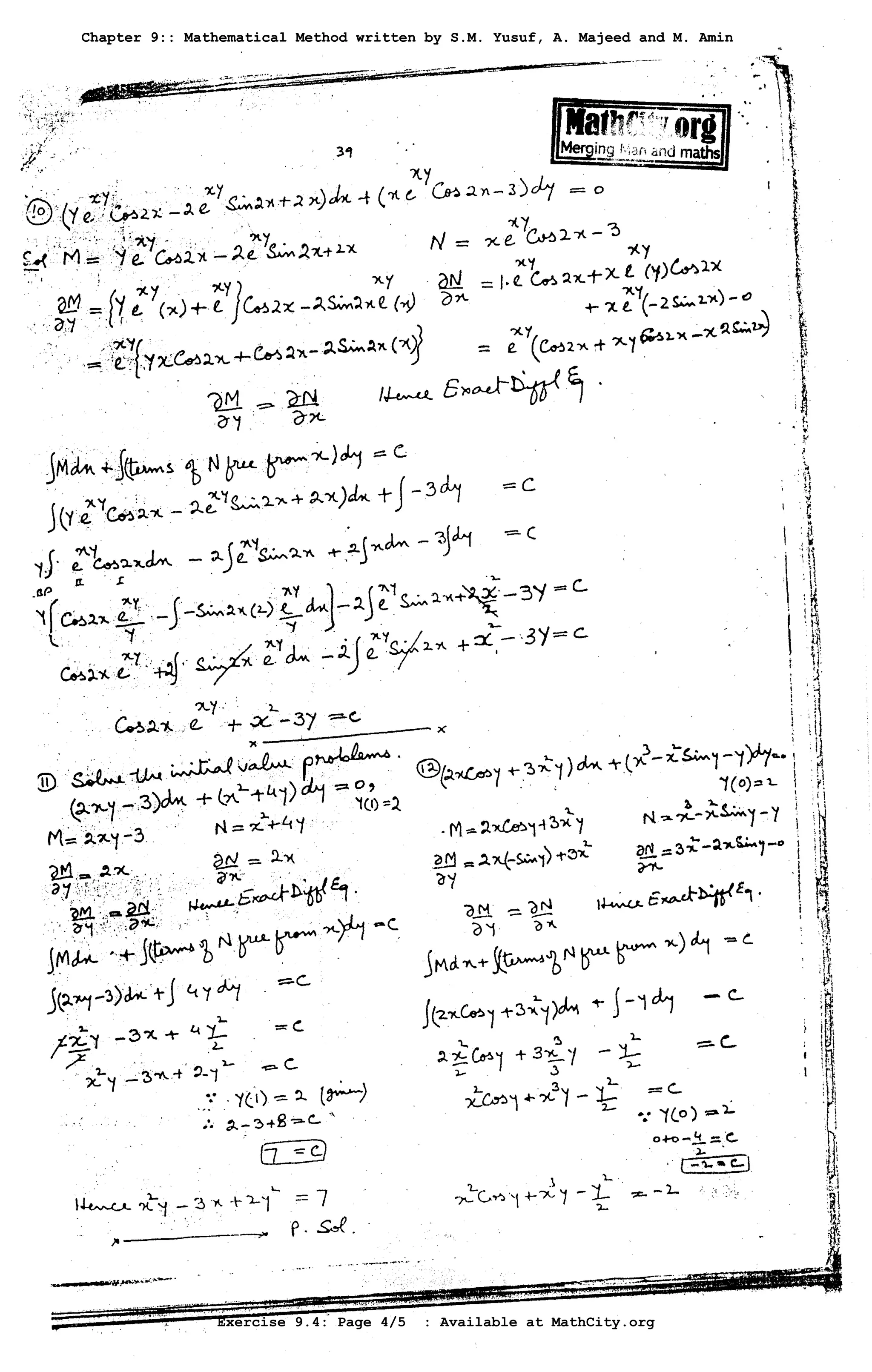 Chap 09-solutions-ex-9-4-method | PDF