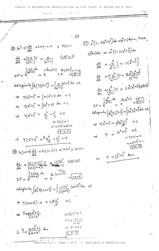 Chap 09-solutions-ex-9-6-method | PDF