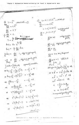 Chap 09-solutions-ex-9-7-method | PDF