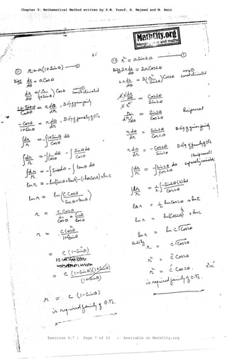 Chap 09-solutions-ex-9-7-method | PDF