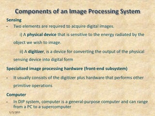 Introduction to Digital Image Processing | PPTX