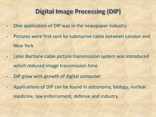 Introduction to Digital Image Processing | PPTX