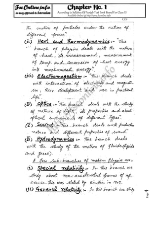 Chap 1-physics-xi-(fsconline.info) | PDF