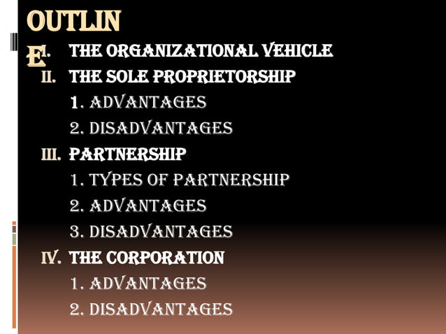 Ownership and Organization | PPTX