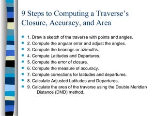 Chap.6 traverse surveys | PPT