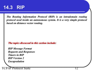 Chap 14 rip, ospf | PPT