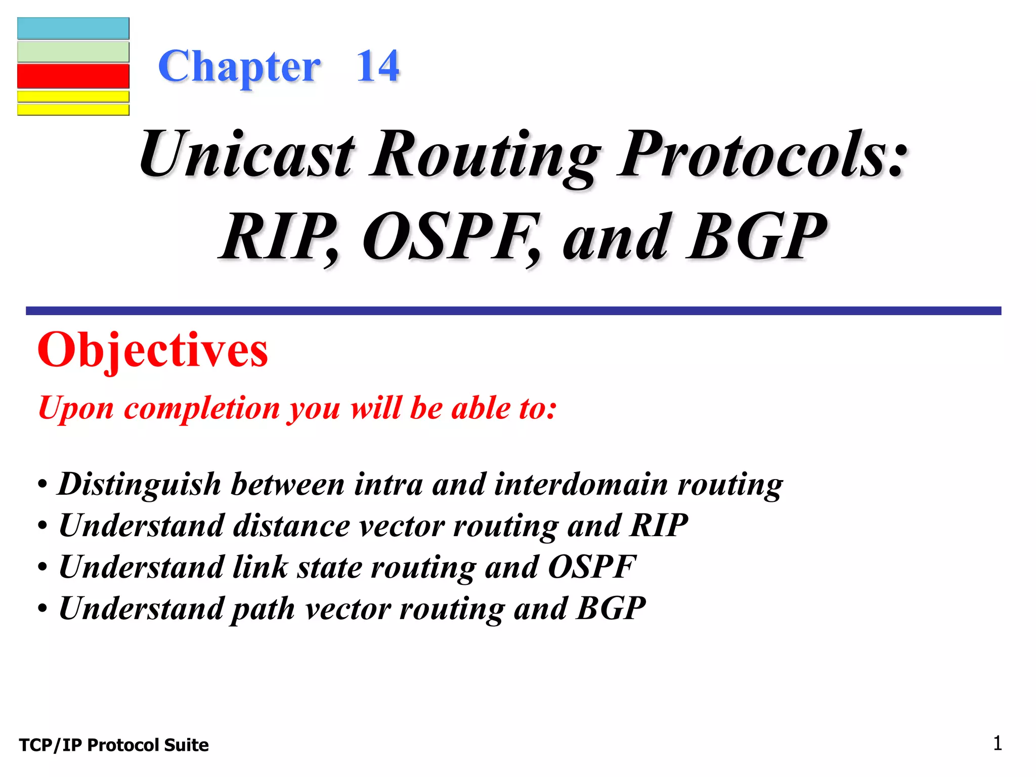 rip, ospf 13-14 | PPT