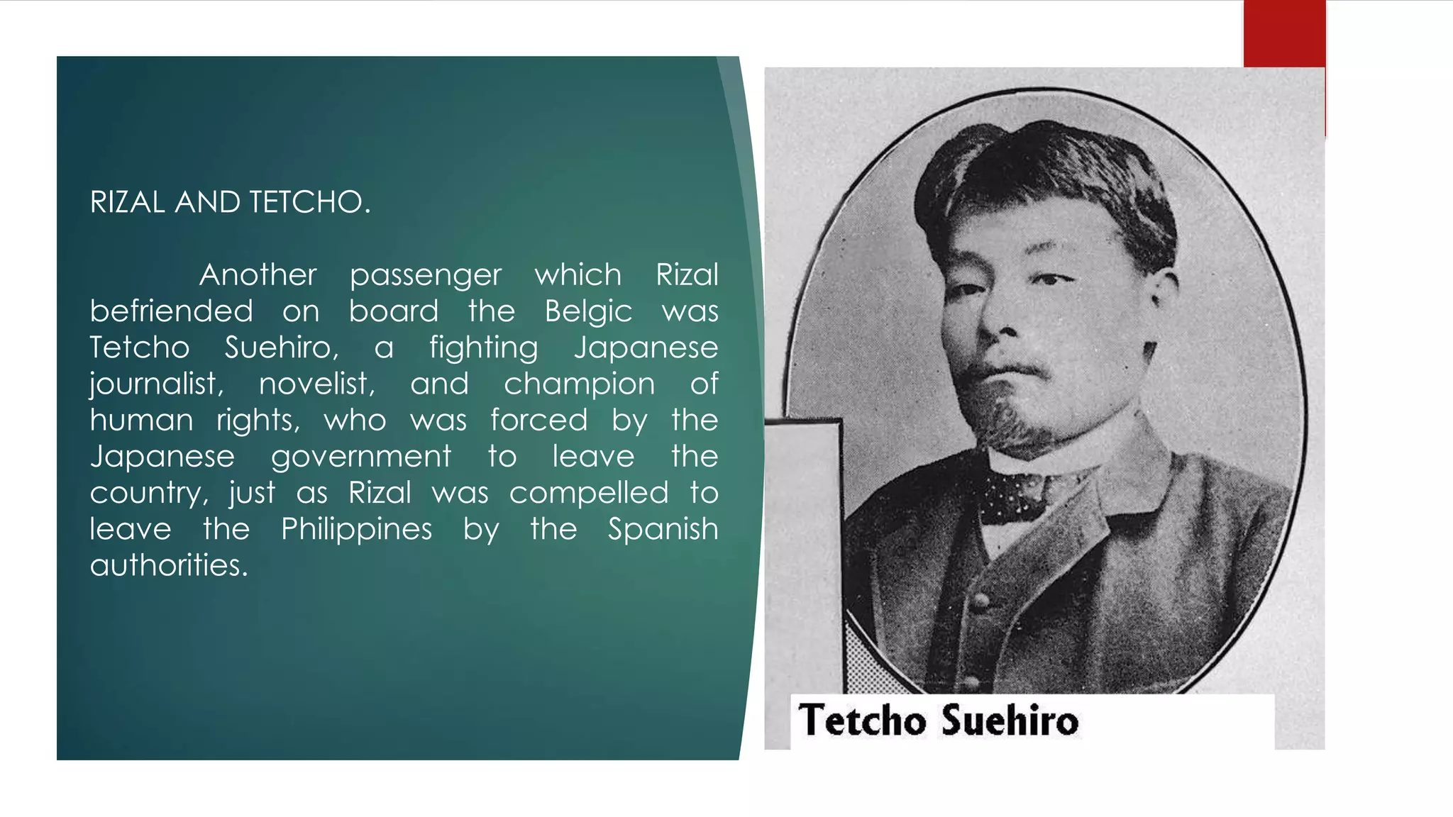Rizal Romantic interlude in japan 1888 | PPTX