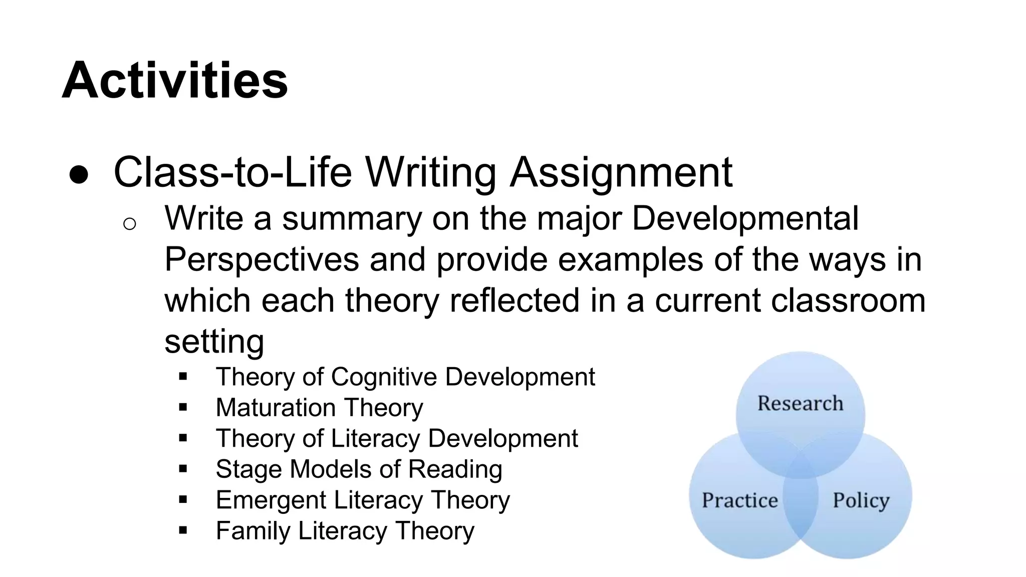 Chap. 5 theories of literacy development | PPTX