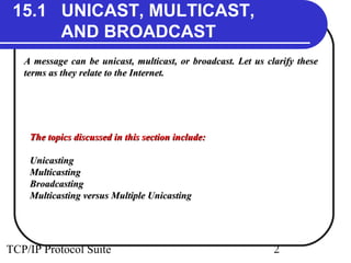 Chap 15 multicasting | PPT