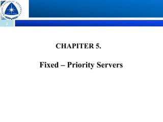 PERIODIC TASK SCHEDULING - Chap.5 Periodic Task Scheduling | PPTX