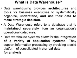 data warehousing | PDF | Databases | Computer Software and Applications