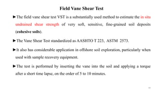CHAP - 1 SOIL INVESTIGATION.ppt civil engineering | PPTX