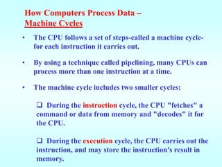 Transforming data into information | PPT | Computing | Technology ...
