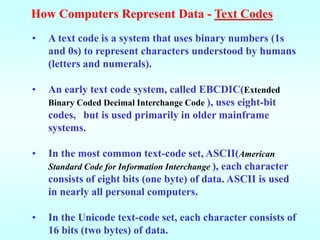 Transforming data into information | PPT | Computing | Technology & Computing