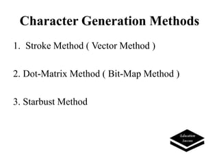 1. Introduction of Computer Graphics | PPT