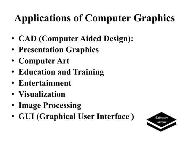 1. Introduction of Computer Graphics | PPT