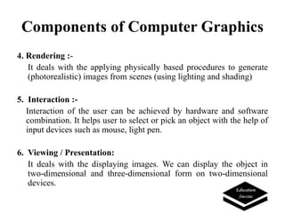 1. Introduction of Computer Graphics | PPT