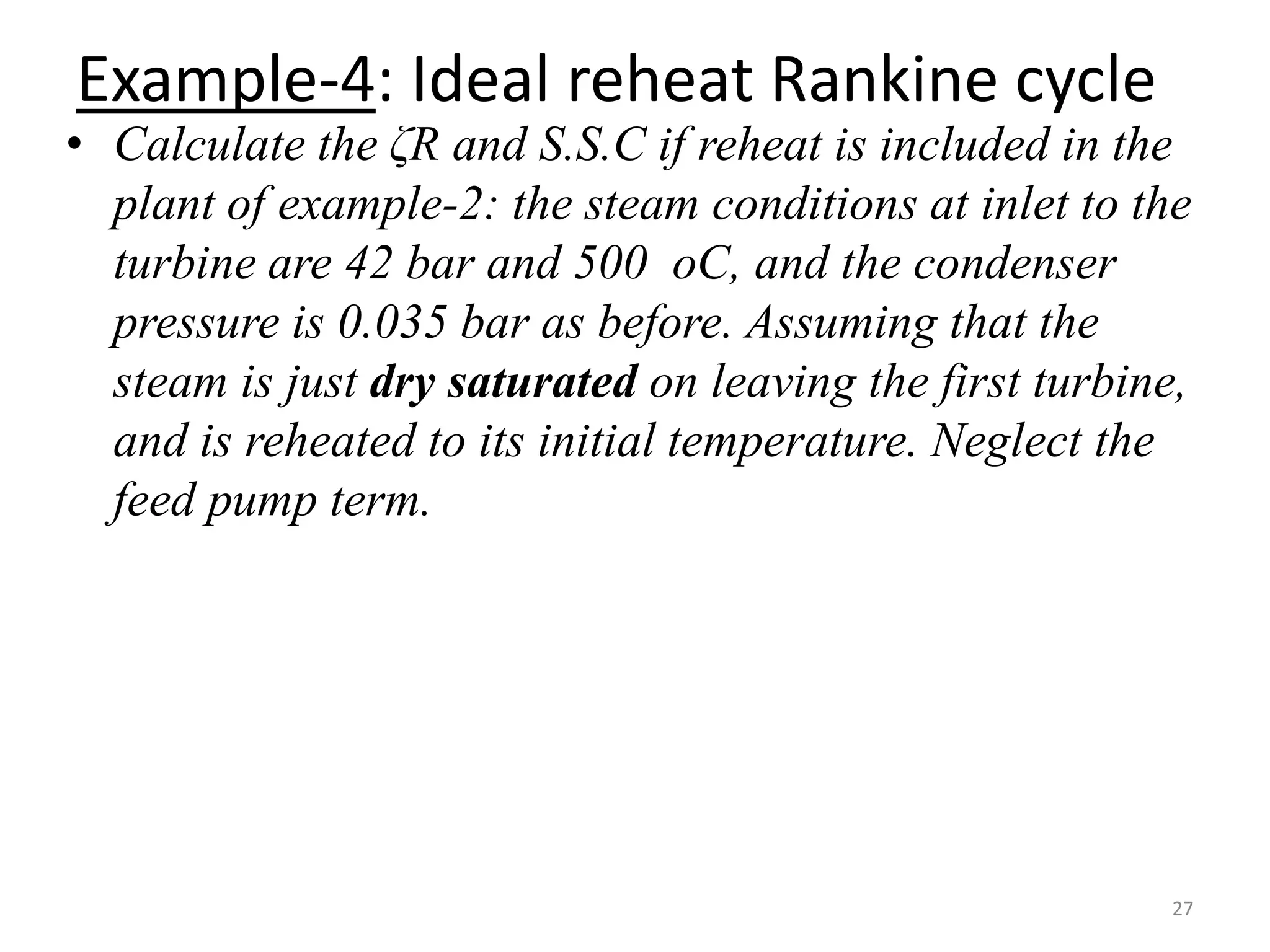 Steam Power Cycle and Basics of Boiler | PPTX
