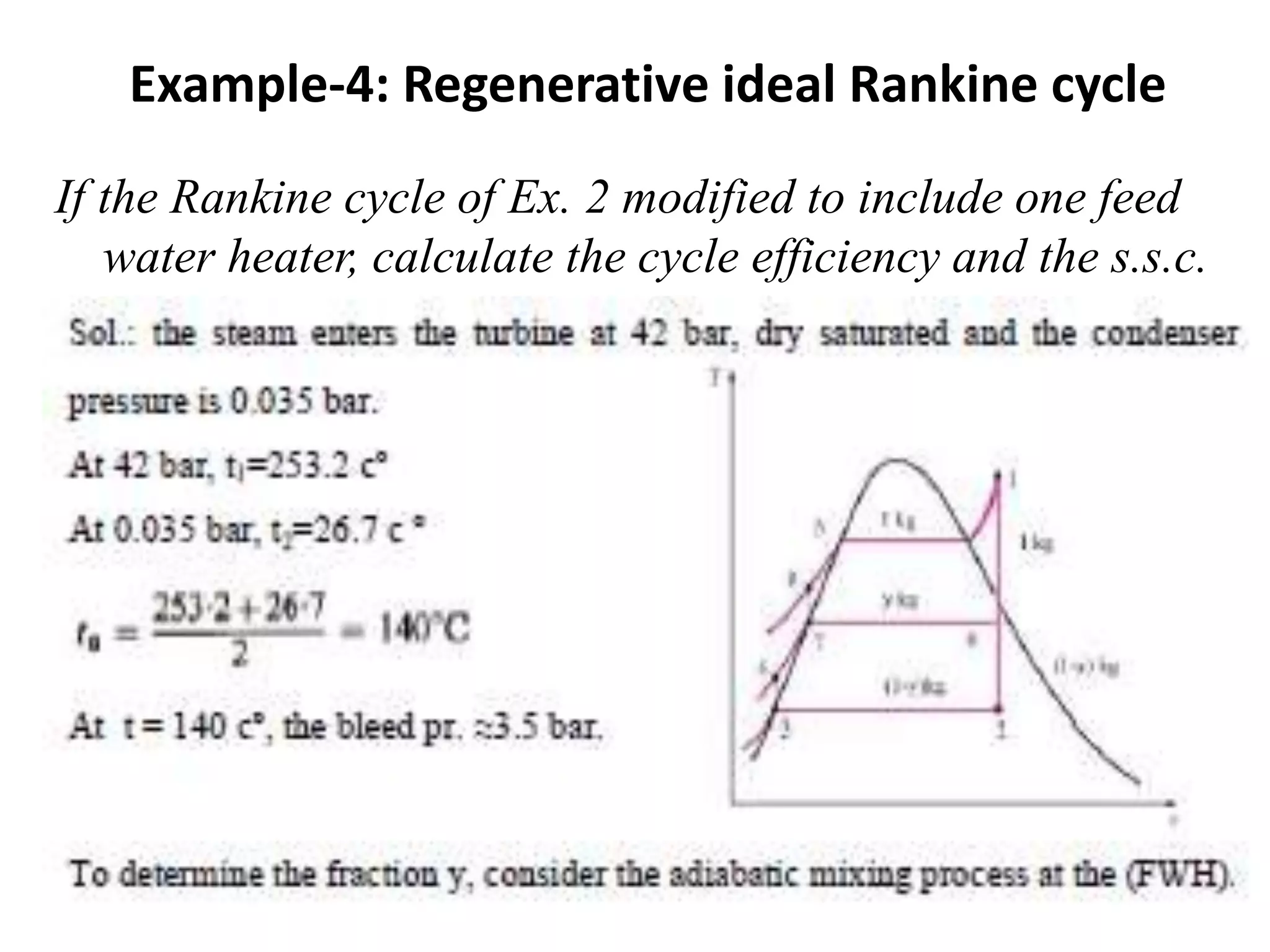 Steam Power Cycle and Basics of Boiler | PPTX