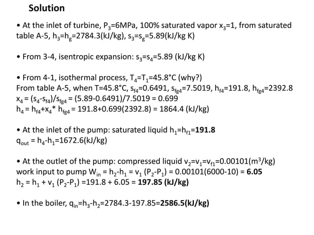Steam Power Cycle and Basics of Boiler | PPTX