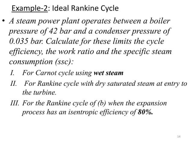 Steam Power Cycle and Basics of Boiler | PPTX