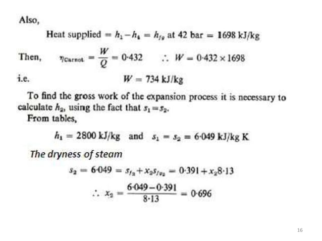 Steam Power Cycle and Basics of Boiler | PPTX