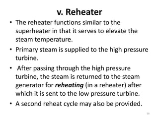 Steam Power Cycle and Basics of Boiler | PPTX