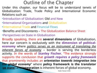 chap. 4.ppt globalization trade policy and international economic ...