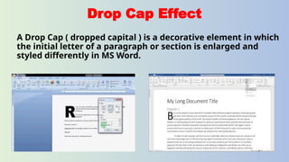 Advanced Features in Microsoft Word.pptx
