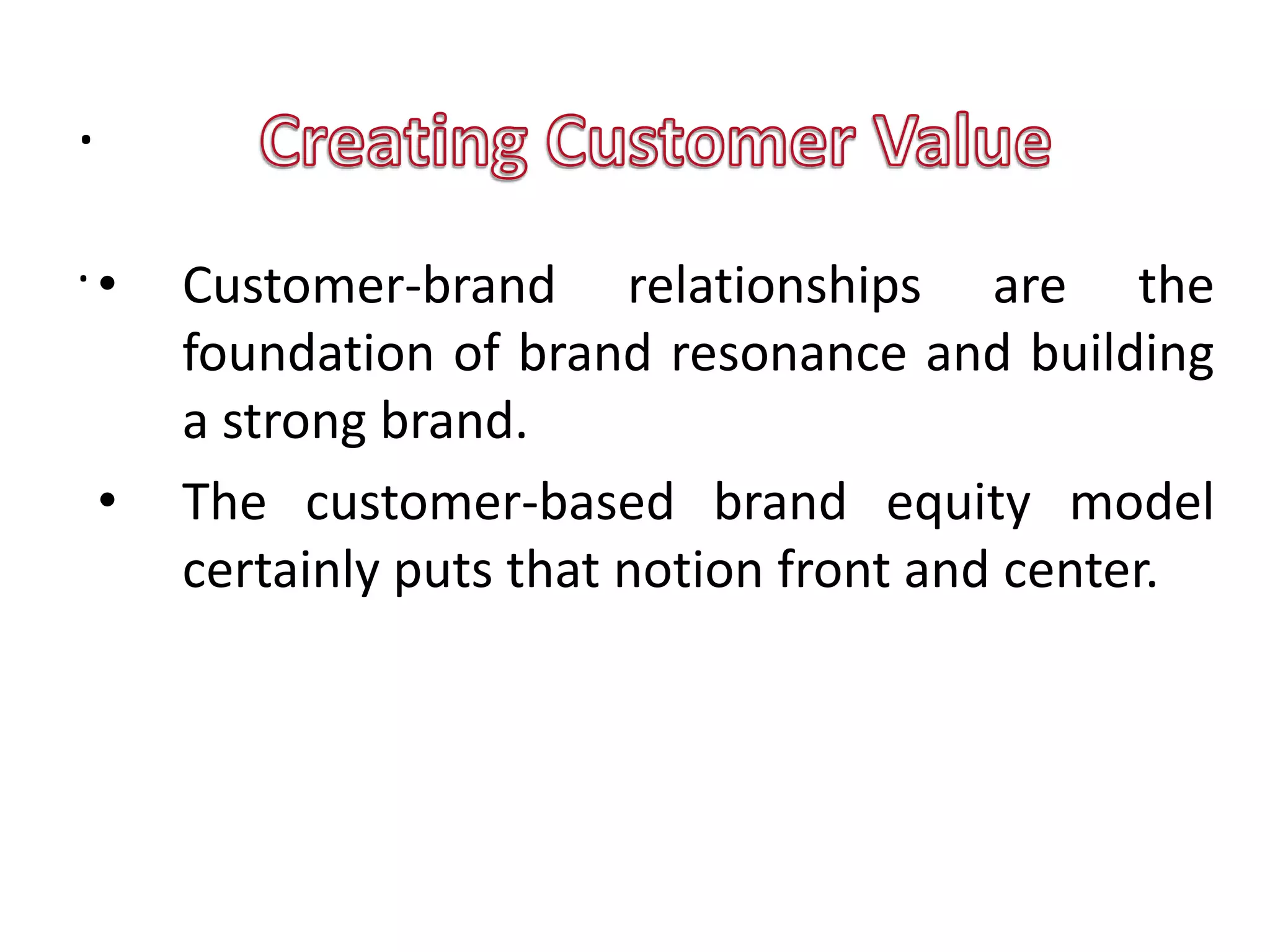 Chap 2, customer based brand equity | PPTX