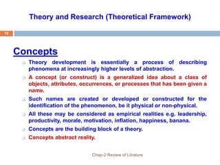 Literature Review | PPTX