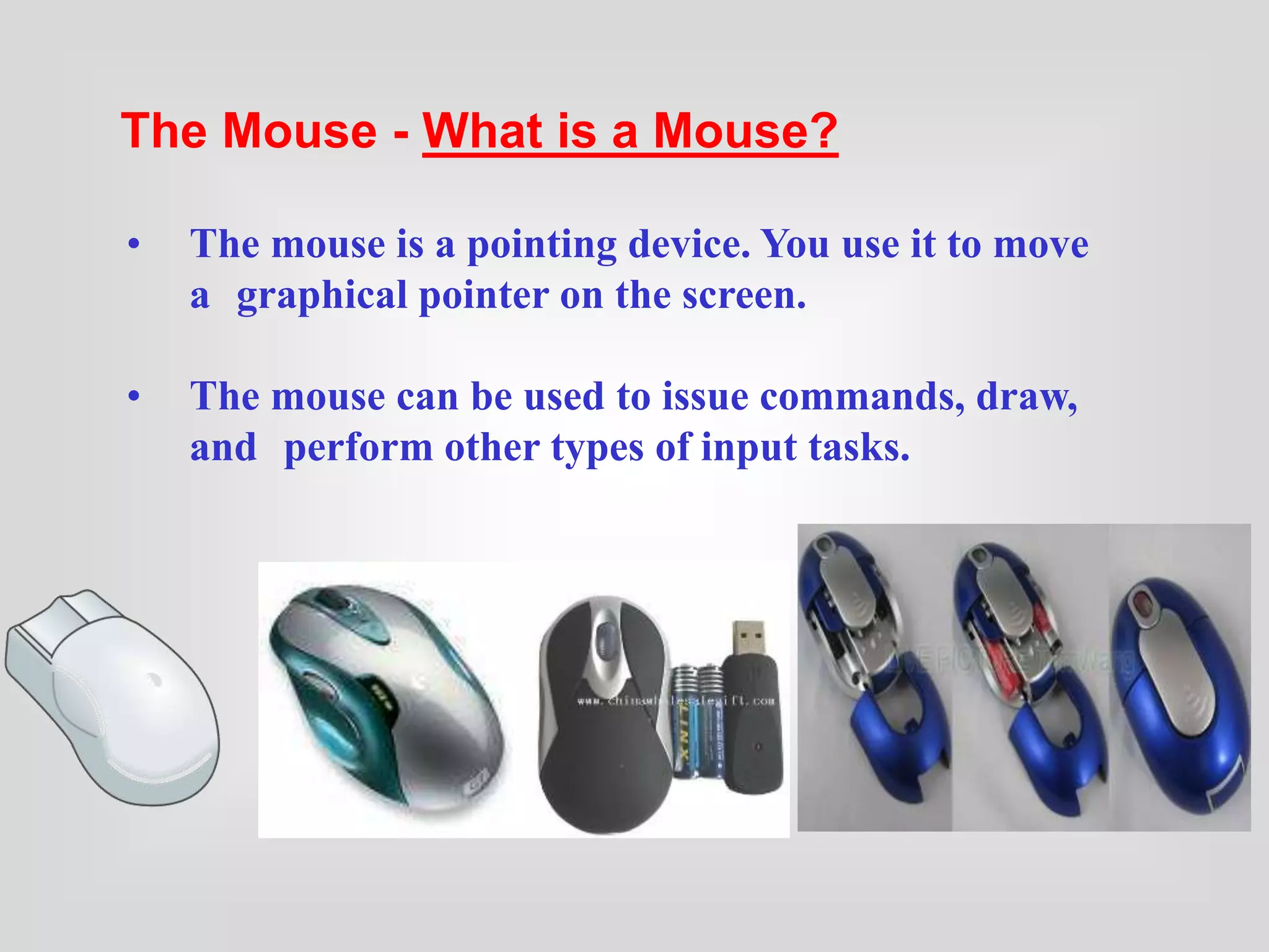 Standard methods of input | PPT