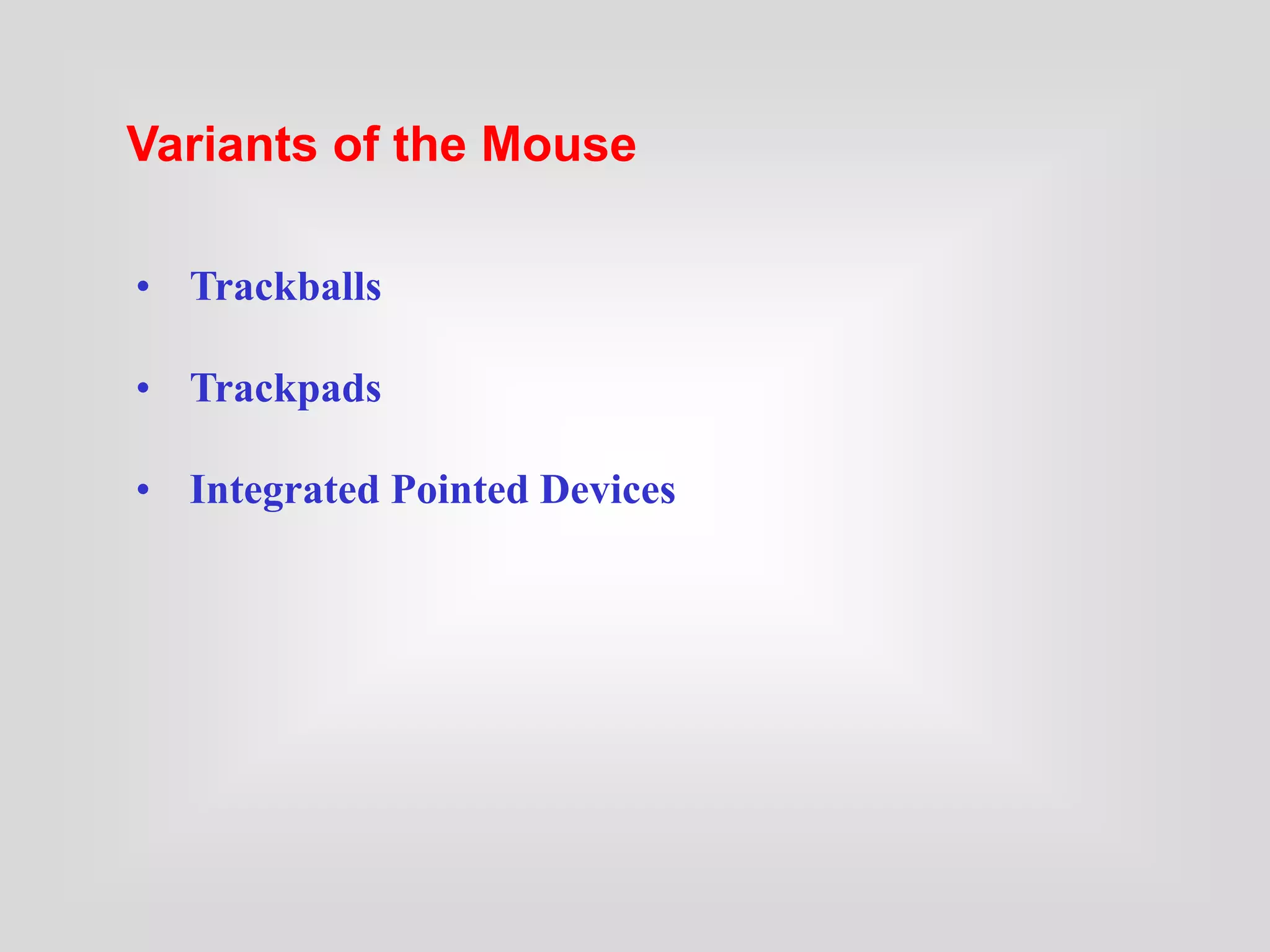 Standard methods of input | PPT