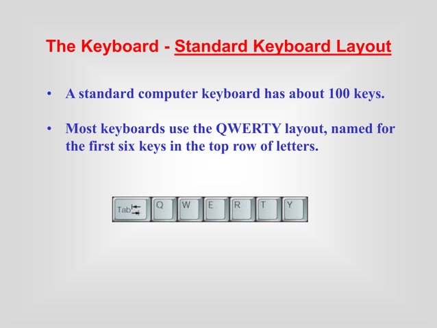 Standard methods of input | PPT