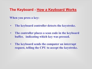 Standard methods of input | PPT