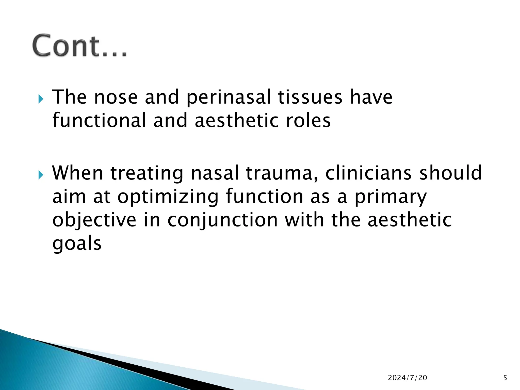 Chap 3d Fracture Of Nasal Bone Maxillofacial Surgery Pptx