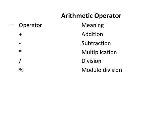 Chap 3(operator expression)