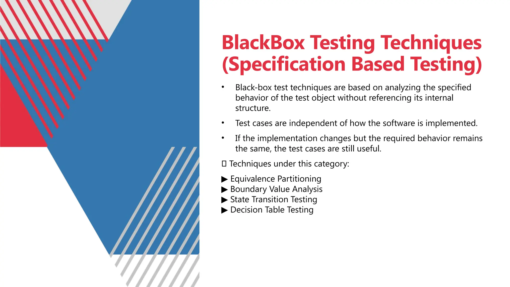 ISTQB Foundation Level – Chapter 4: Test Design Techniques | PPTX